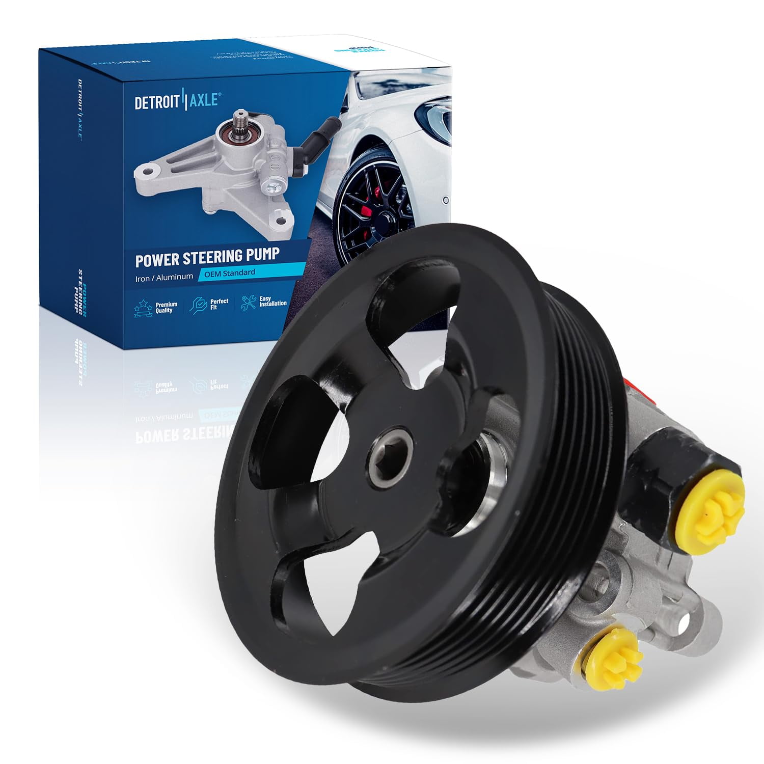 Detroit Axle Power Steering Pump with Pulley for 2007-2012 Lexus ES350 ...