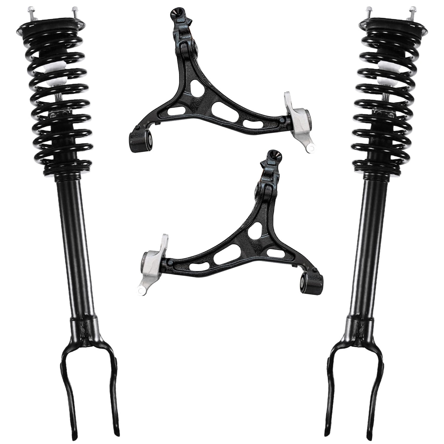 Detroit Axle - RWD 3.6L Front Struts Control Arms for Jeep 11-15 Grand ...
