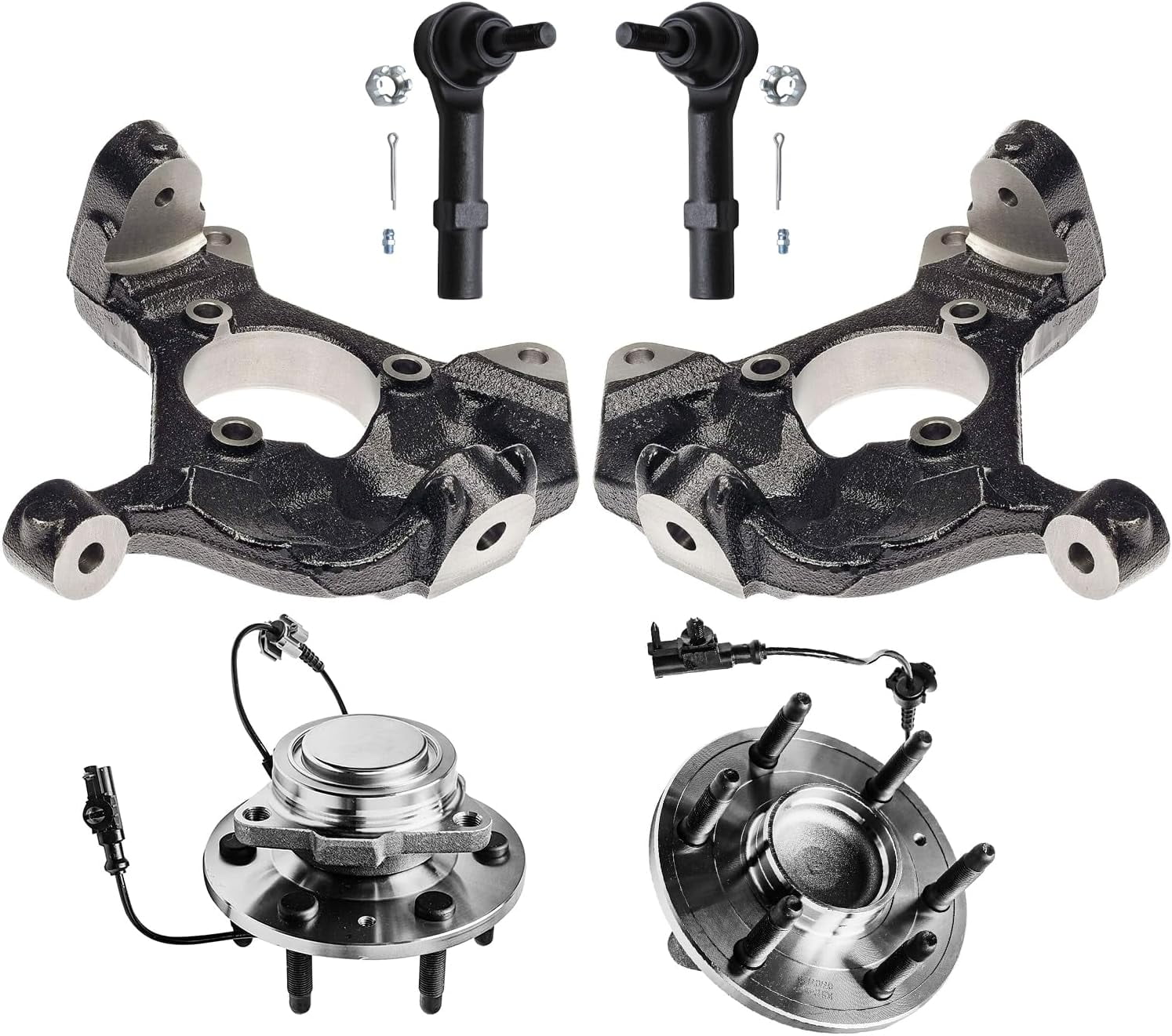 Detroit Axle - RWD 6pc Front Knuckles Kit for Chevy Silverado GMC ...