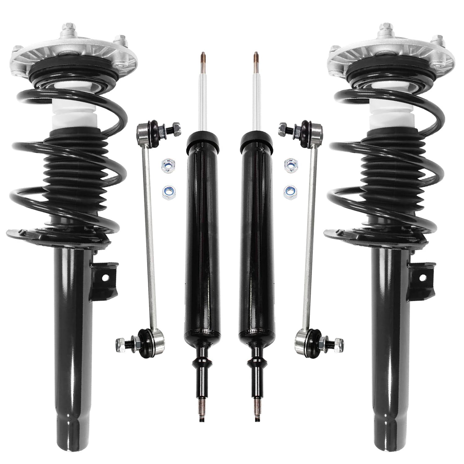 Detroit Axle - RWD 6pc Struts Shocks Kit for 2012-2013 BMW 328i, 2 ...