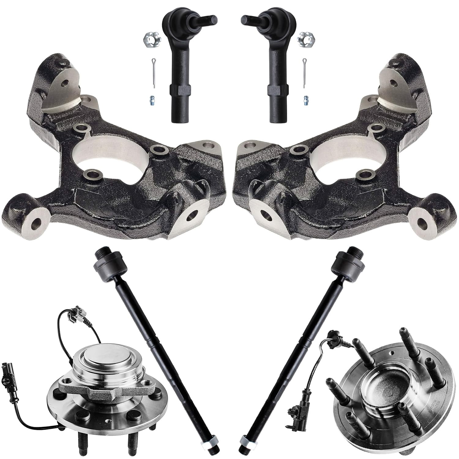 Detroit Axle - RWD 8pc Front Knuckles Kit for Chevy Silverado GMC ...