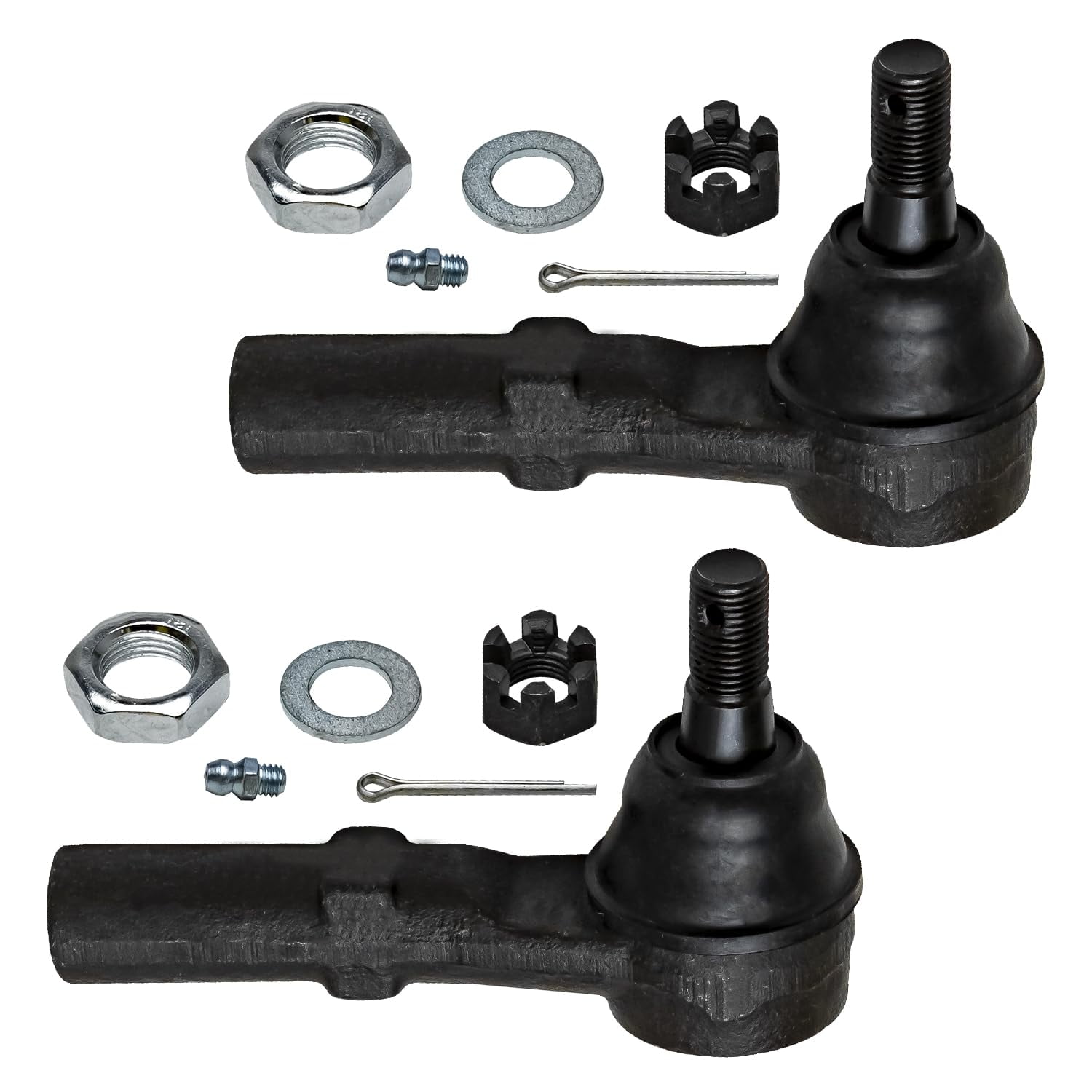 Detroit Axle - RWD Front 2pc Tie Rods for 2003-2010 Dodge Ram 2500 3500 ...