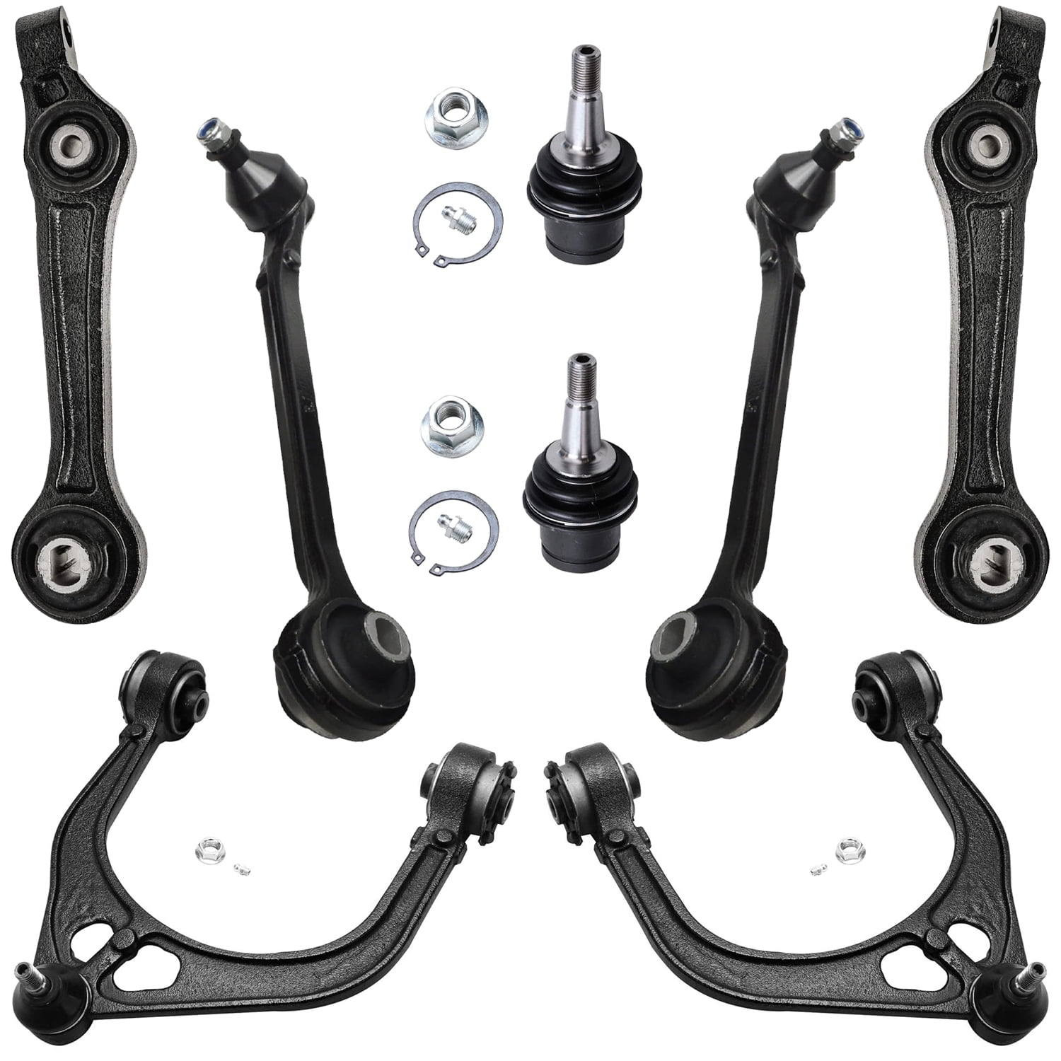 Detroit Axle - RWD Front 8pc Control Arms Kit for Chrysler 300 Dodge ...