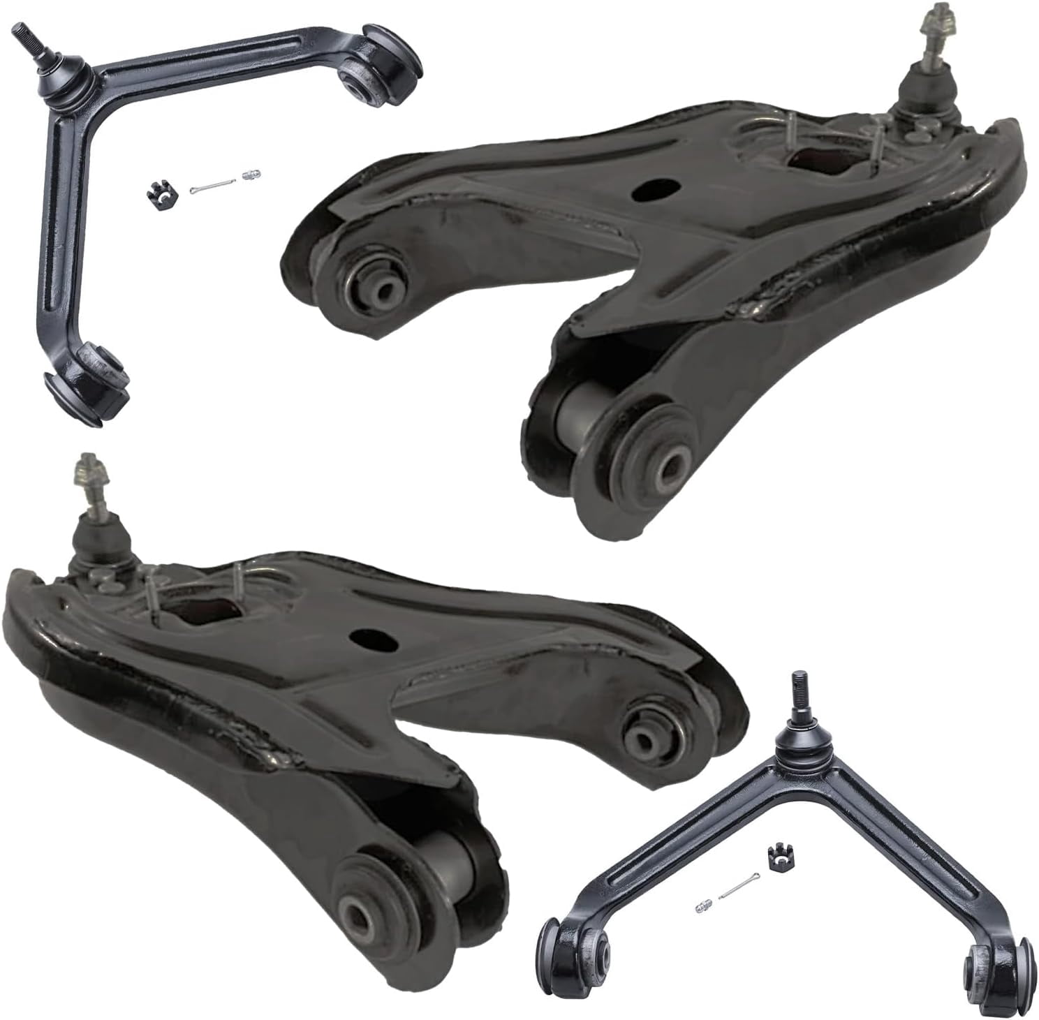 Detroit Axle - RWD Front Control Arms for 2002-2005 Dodge Ram 1500, 4 ...