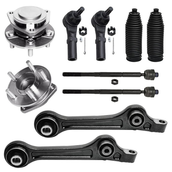 Detroit Axle - RWD Front End Suspension Kit for 2015-2019 Chrysler 300 ...