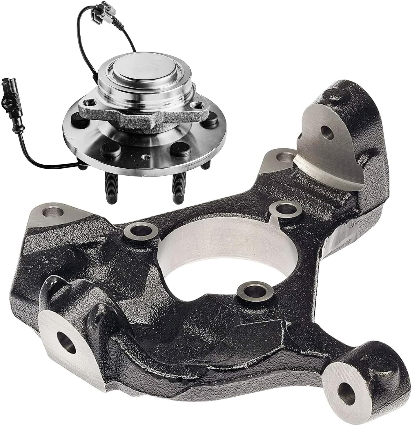 Detroit Axle - RWD Front Left Knuckle Kit for Chevrolet GMC Silverado ...
