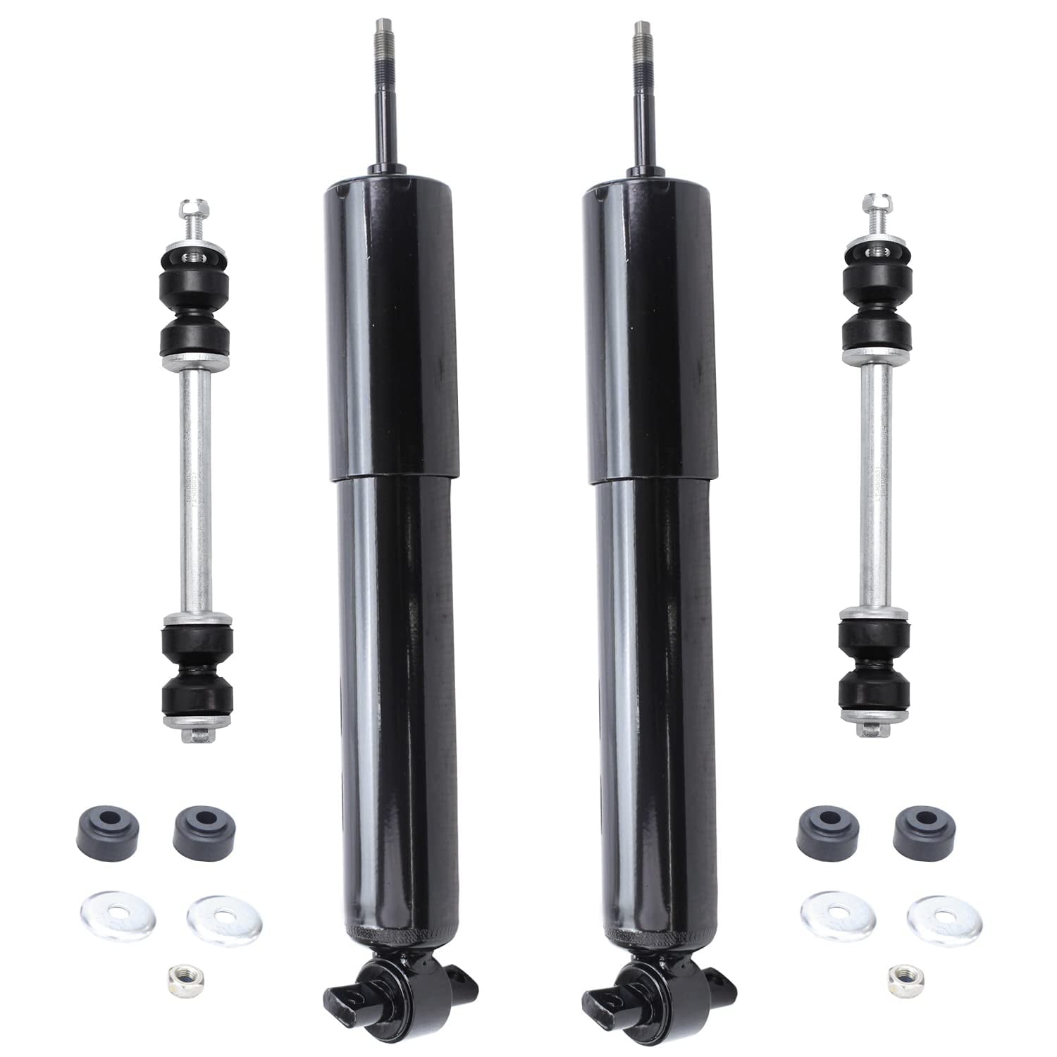 Detroit Axle - RWD Front Shocks Kit for 1999-2006 Chevy Silverado 1500 GMC Sierra 1500, 2 Shock ...