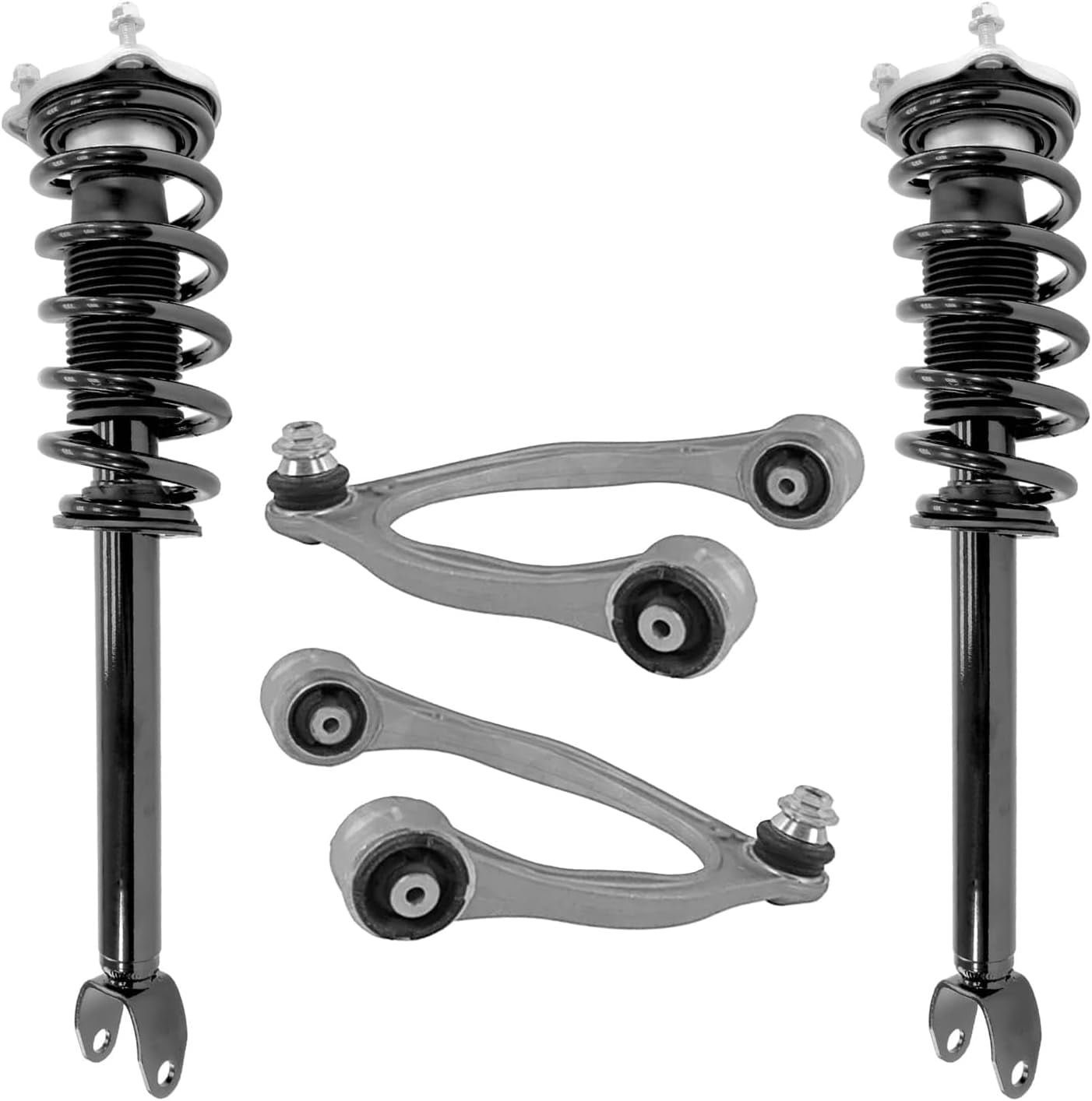 Detroit Axle - RWD Front Struts Kit for 2015-2019 Mercedes-Benz C300, 2 ...