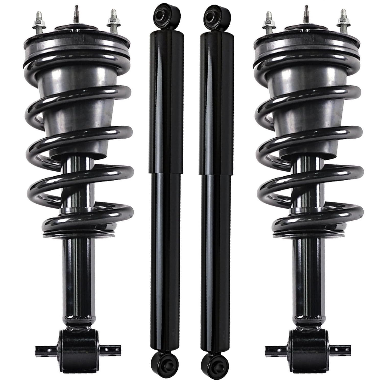 Detroit Axle - RWD Front Struts Rear Shocks for 2014-2019 Chevy ...