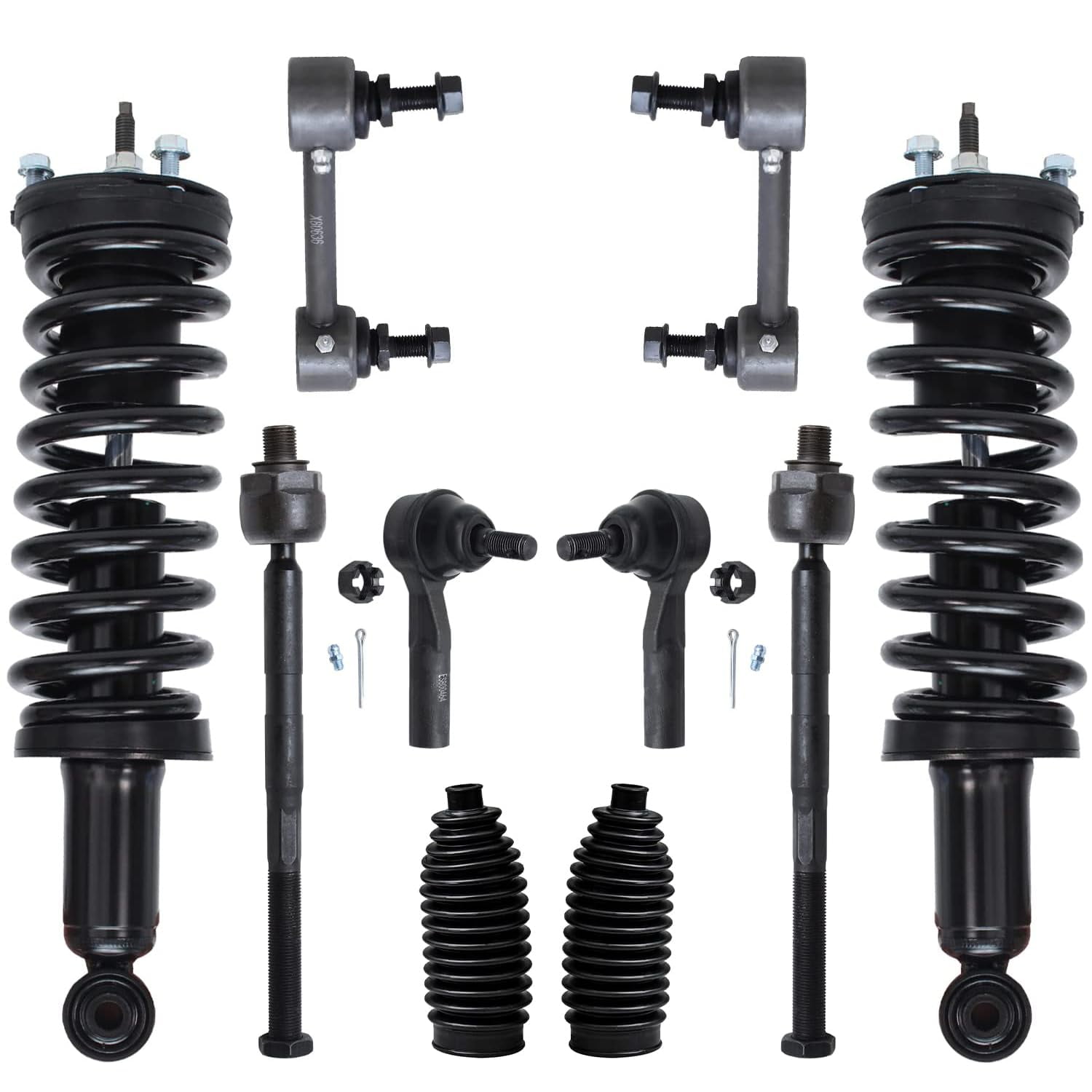 Detroit Axle - RWD Front Suspension Kit for 2006-2012 Chevy Colorado ...