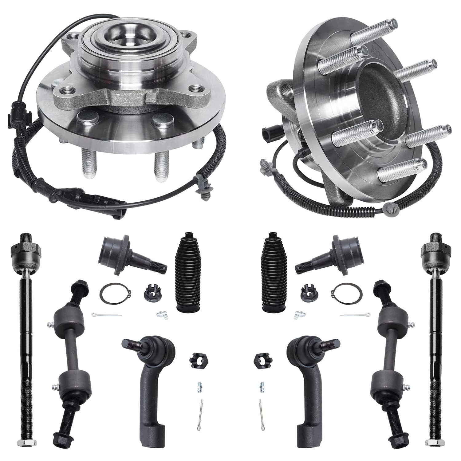 Detroit Axle - RWD Front Suspension Kit for 2009-2010 Ford F-150, 2 ...