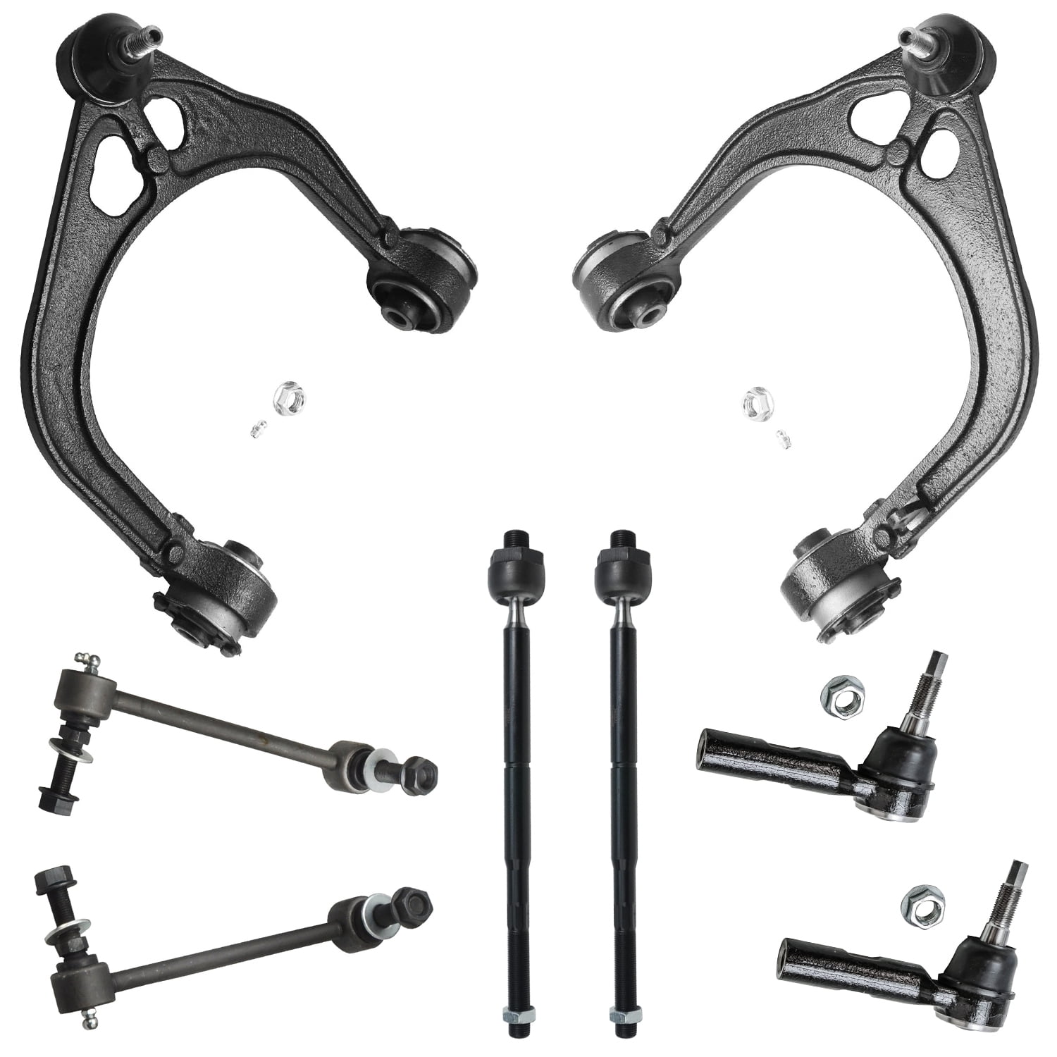 Detroit Axle - RWD Front Upper Control Arms Suspension Kit Replacement ...