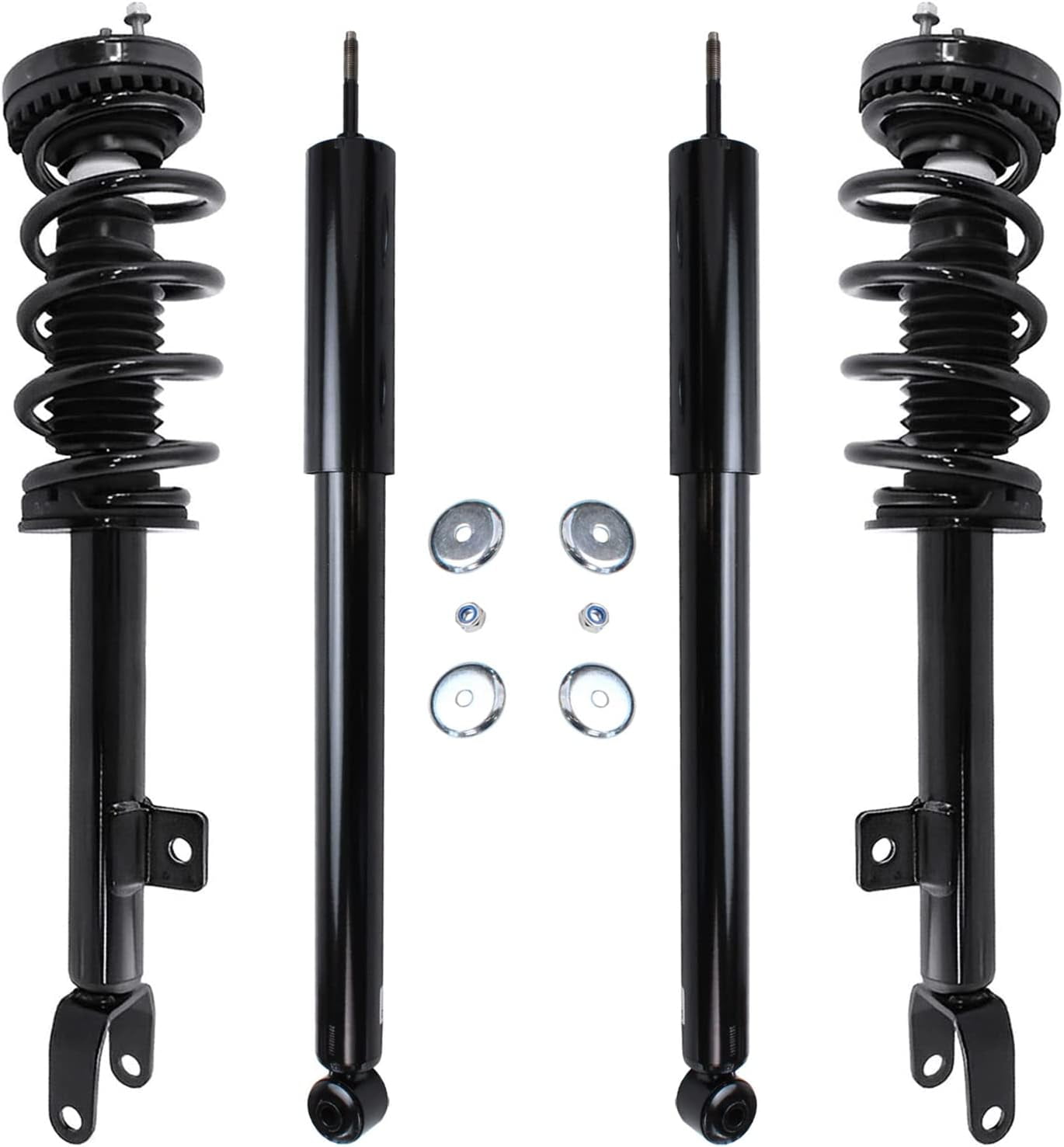 Detroit Axle - RWD Struts Shock Absorbers for 2012-2020 Dodge Charger ...