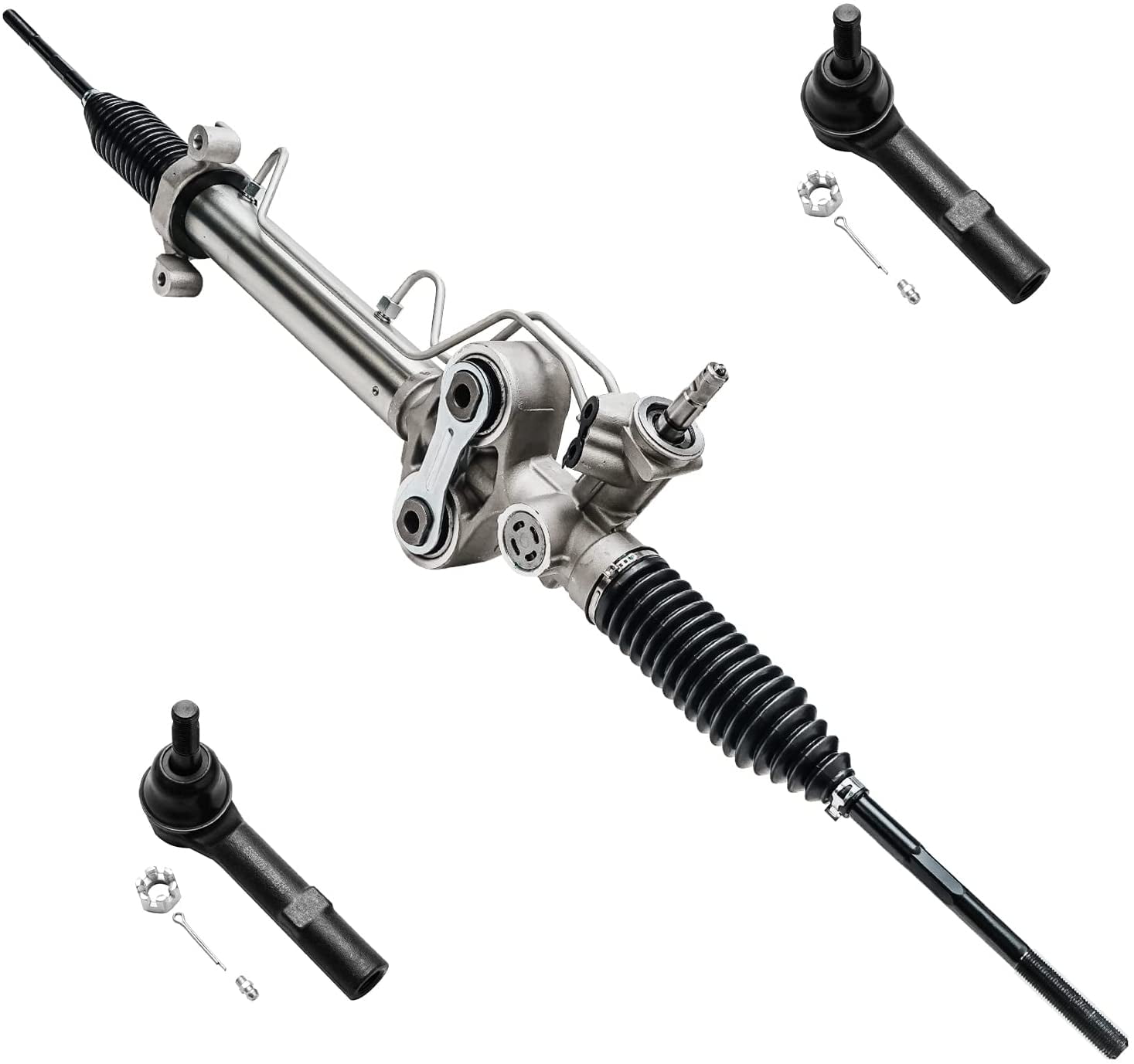 Detroit Axle - Power Steering Rack & Pinion Kit for Silverado Sierra ...