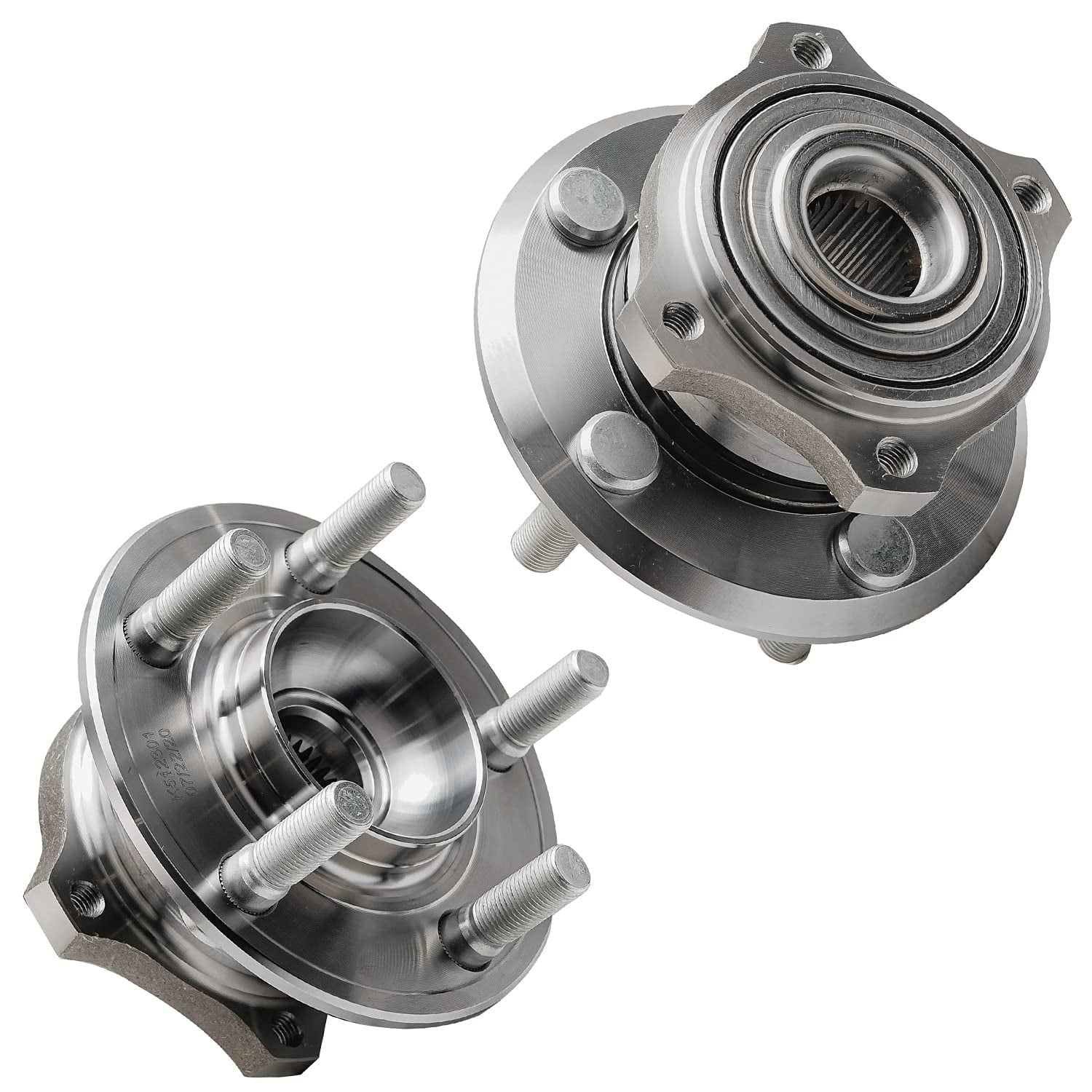 Detroit Axle - Rear 2pc Wheel Bearing Hubs for 05-09 Chrysler 300 Dodge ...