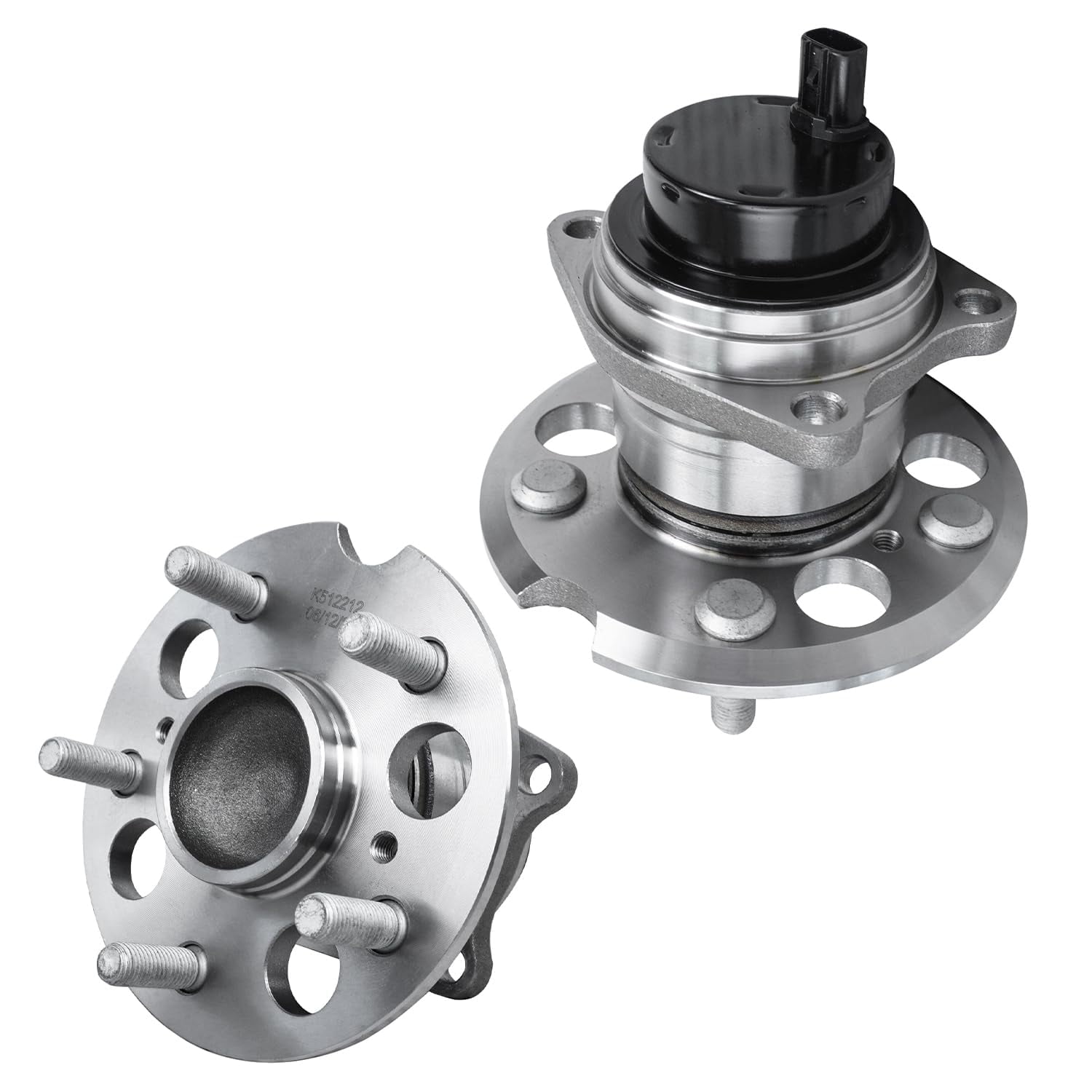 Detroit Axle - Rear 2pc Wheel Bearing Hubs for 2WD 1996-2005 Toyota ...