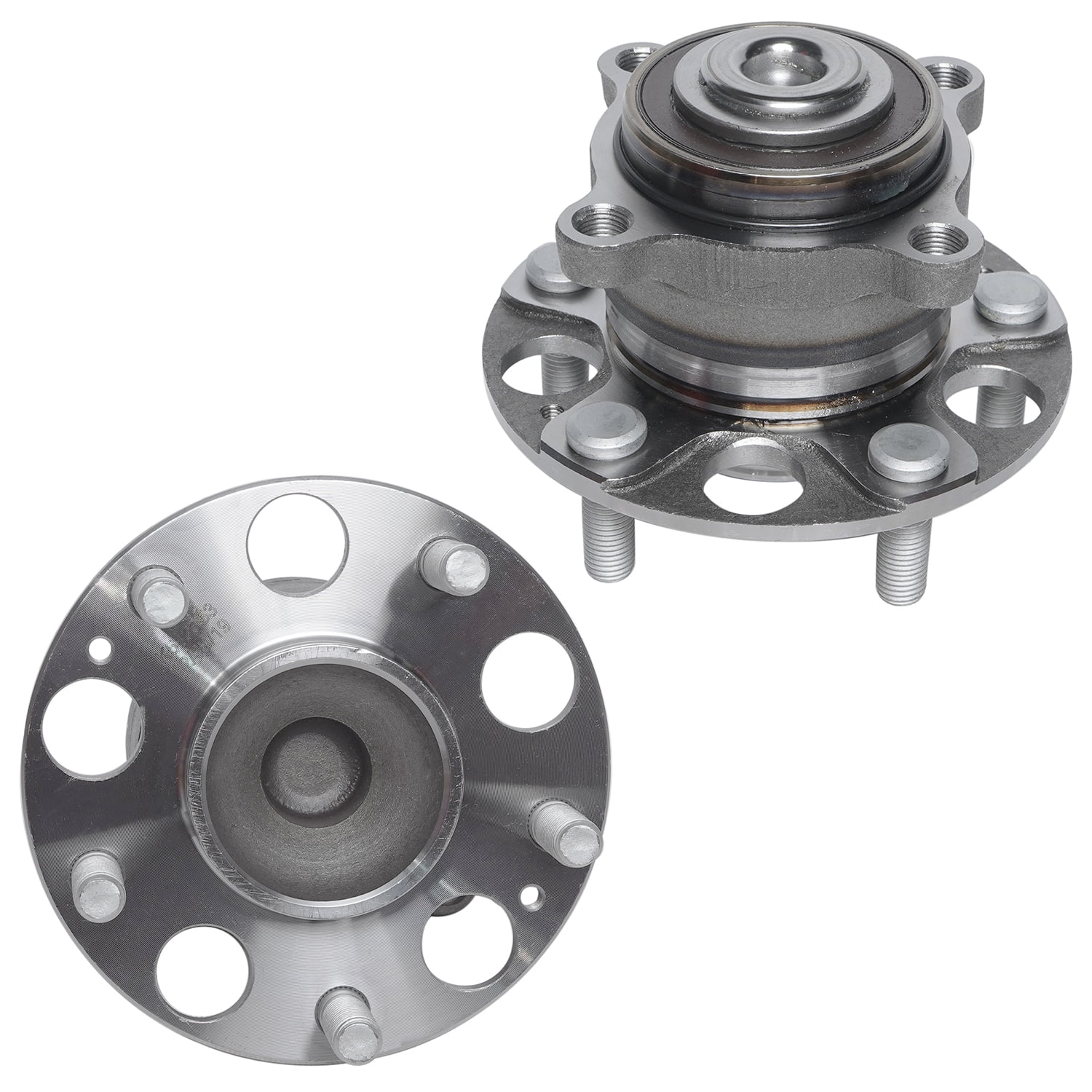 Detroit Axle - Rear 2pc Wheel Bearing Hubs for 2008-2012 Honda Accord ...