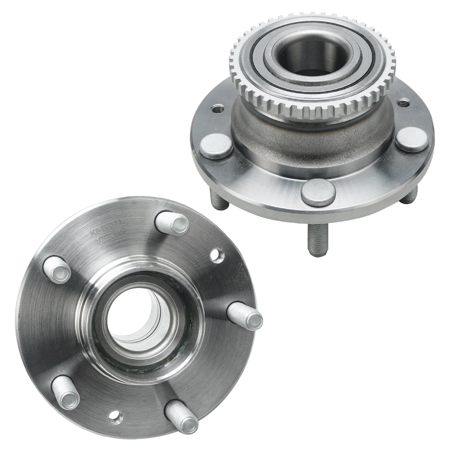 Detroit Axle - Rear 2pc Wheel Bearing Hubs for Ford Fusion Mazda 6 ...