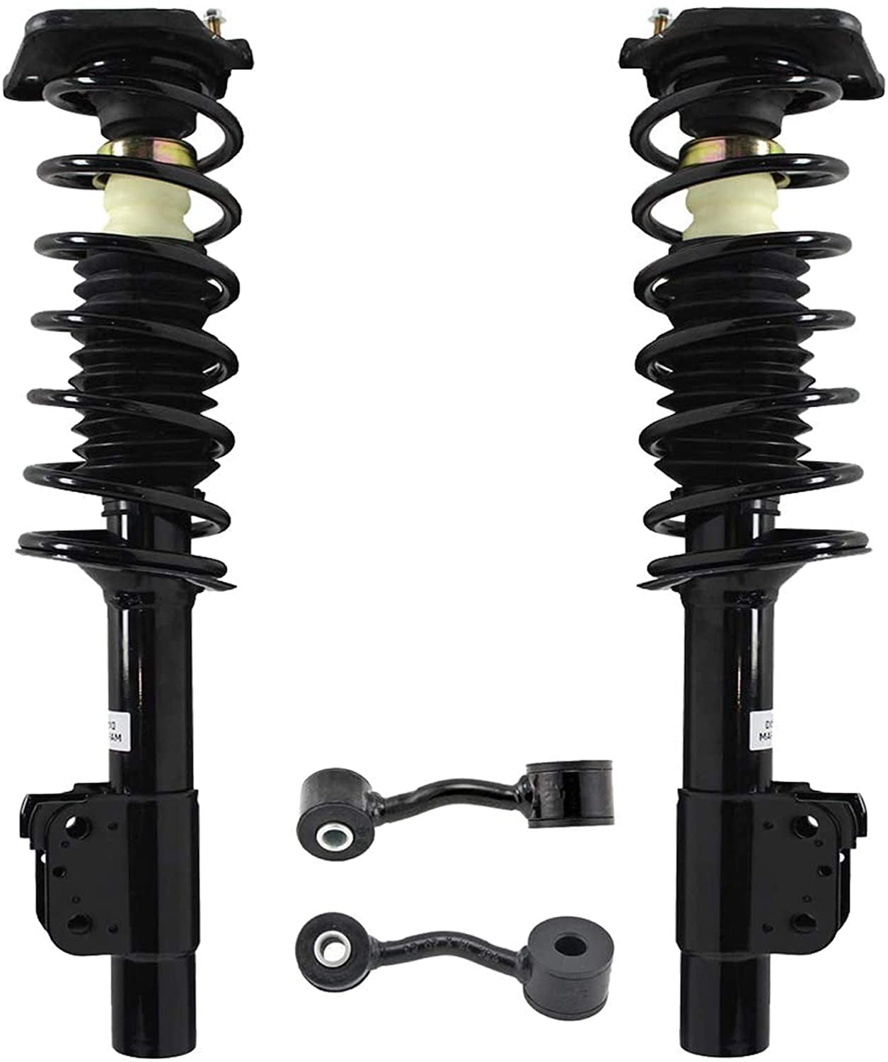 Detroit Axle - Rear 4pc Struts Sway Bars for Chevy Classic Malibu ...