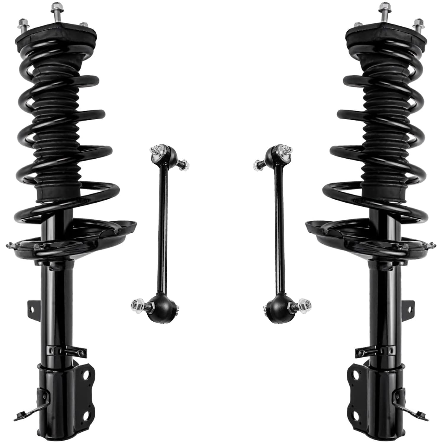 Detroit Axle - Rear 4pc Suspension Kit for AWD Lexus RX330 RX350 RX400h ...