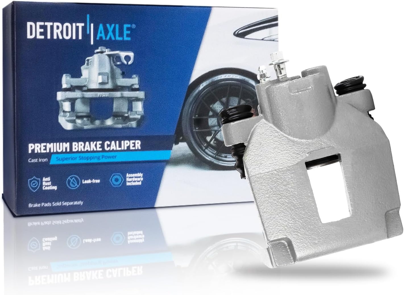Detroit Axle - Rear Brake Caliper for Ford 99-02 Crown Victoria Mercury ...