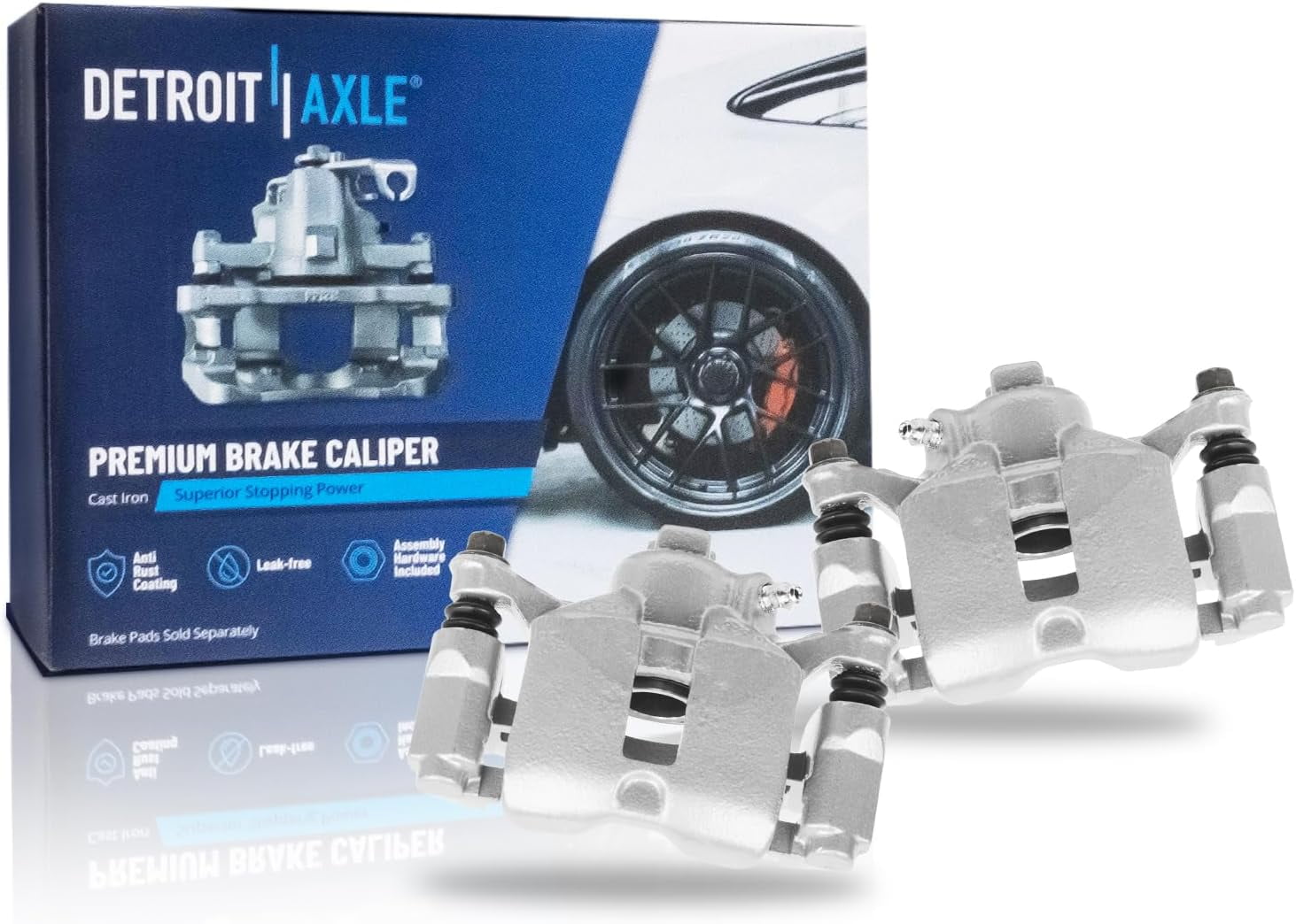 Detroit Axle - Rear Brake Calipers for Chevy Venture Pontiac Aztek ...
