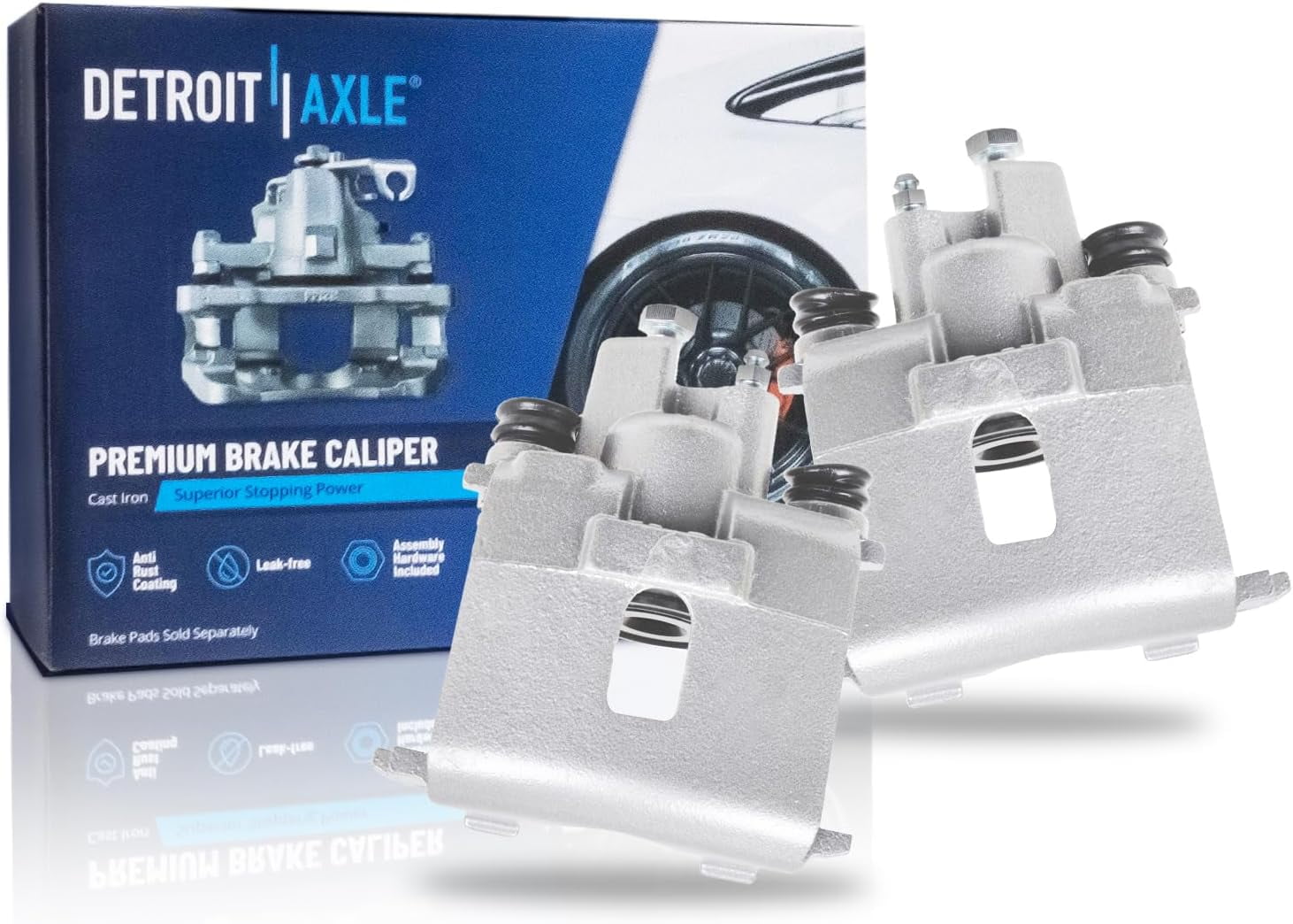 Detroit Axle - Rear Brake Calipers for Chrysler Sebring Imperial LHS ...