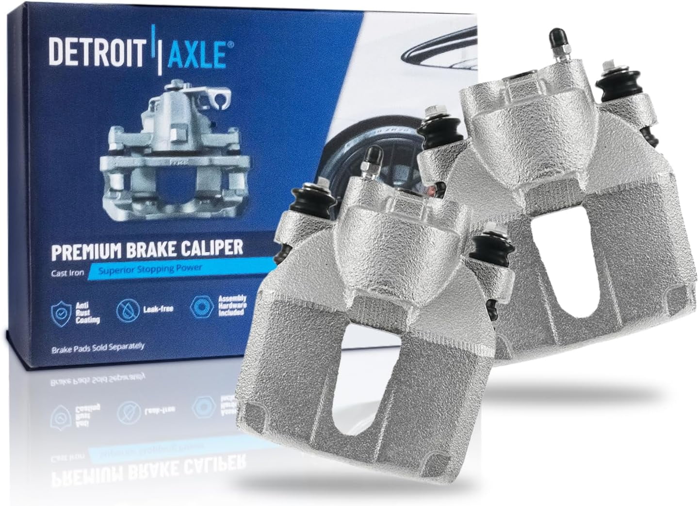 Detroit Axle - Rear Brake Calipers for Ford Expedition F-150 F-250 ...