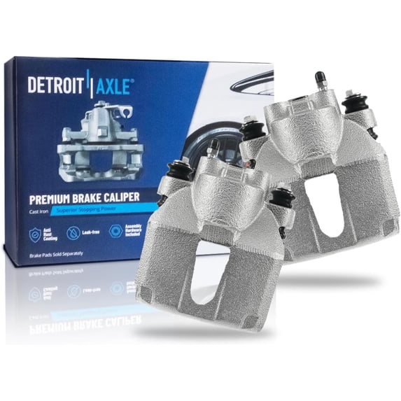 Detroit Axle - Rear Brake Calipers for Ford Expedition F-150 F-250, Lincoln Town Car Blackwood ...