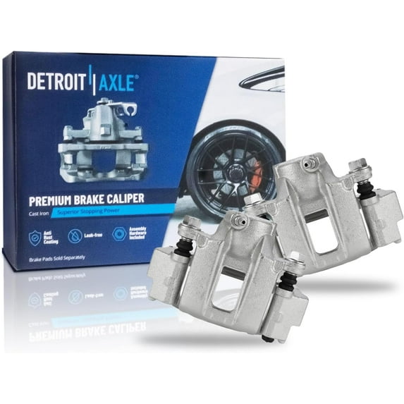 Detroit Axle - Rear Brake Calipers for 2007-2009 Toyota 4Runner 2007 ...