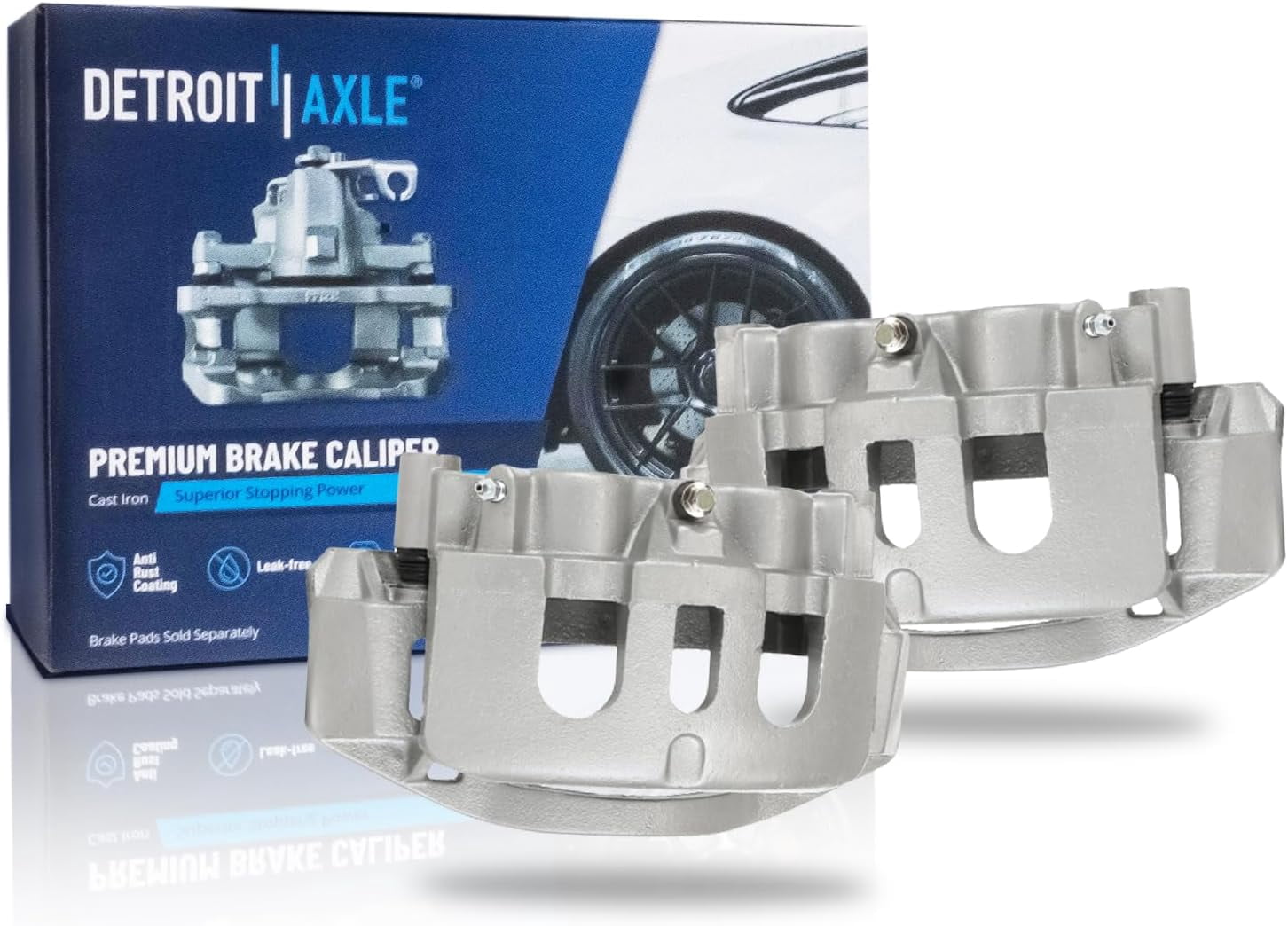 Detroit Axle - Rear Brake Calipers for Chevy GMC Sierra Silverado 2500 ...