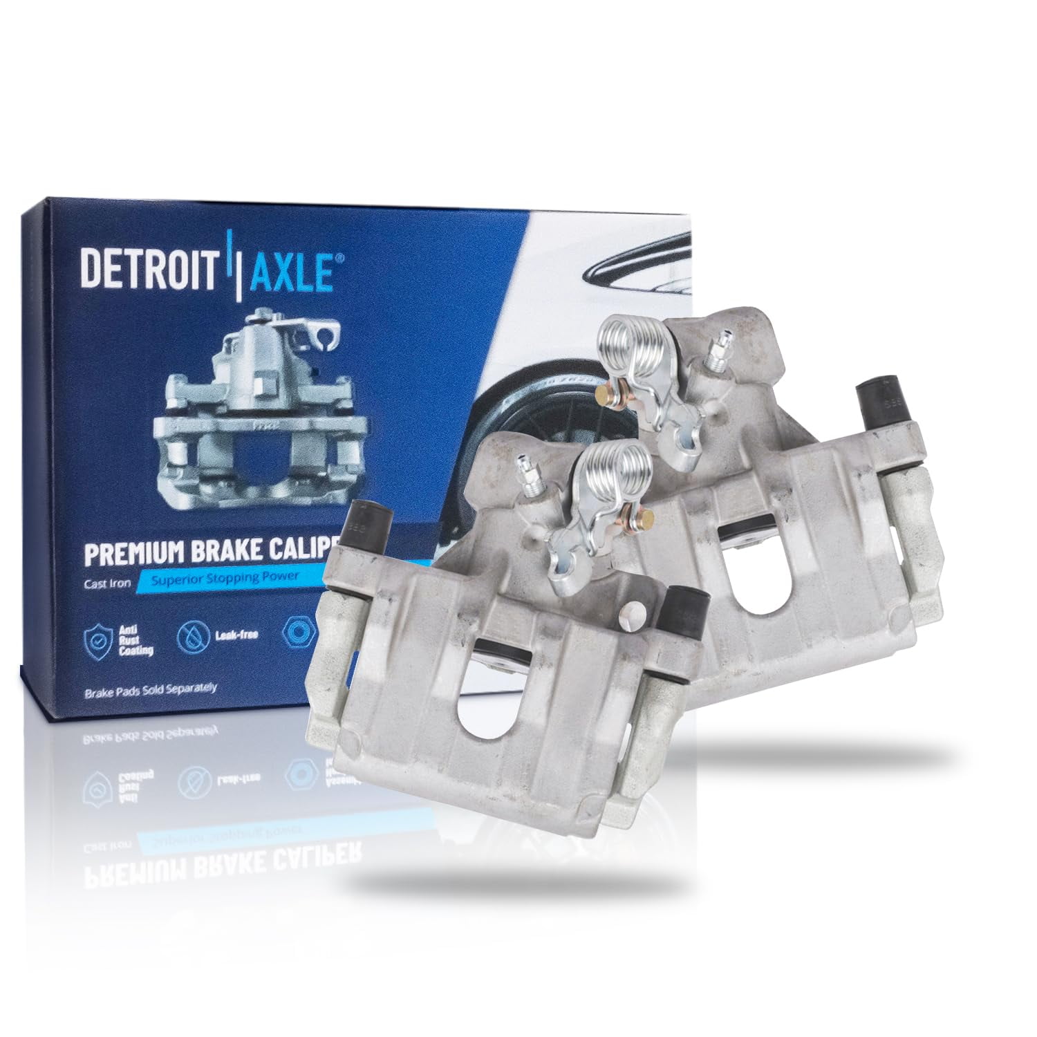 Detroit Axle - Rear Brake Calipers for Ford 2018-2022 Ecosport 2012 ...