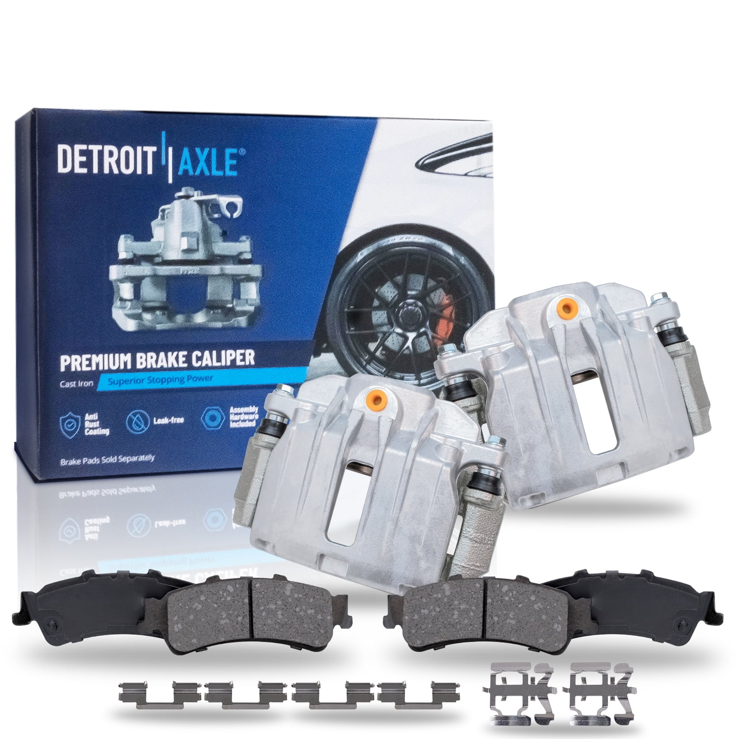 Detroit Axle - Rear Brake Kit for Chevy GMC Silverado Sierra 1500 Astro ...