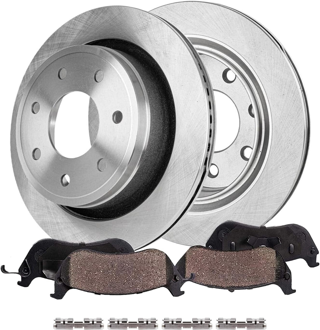 Detroit Axle - Rear Brake Kit for Ford 2012 2013 2014 F-150 [7 Holes ...