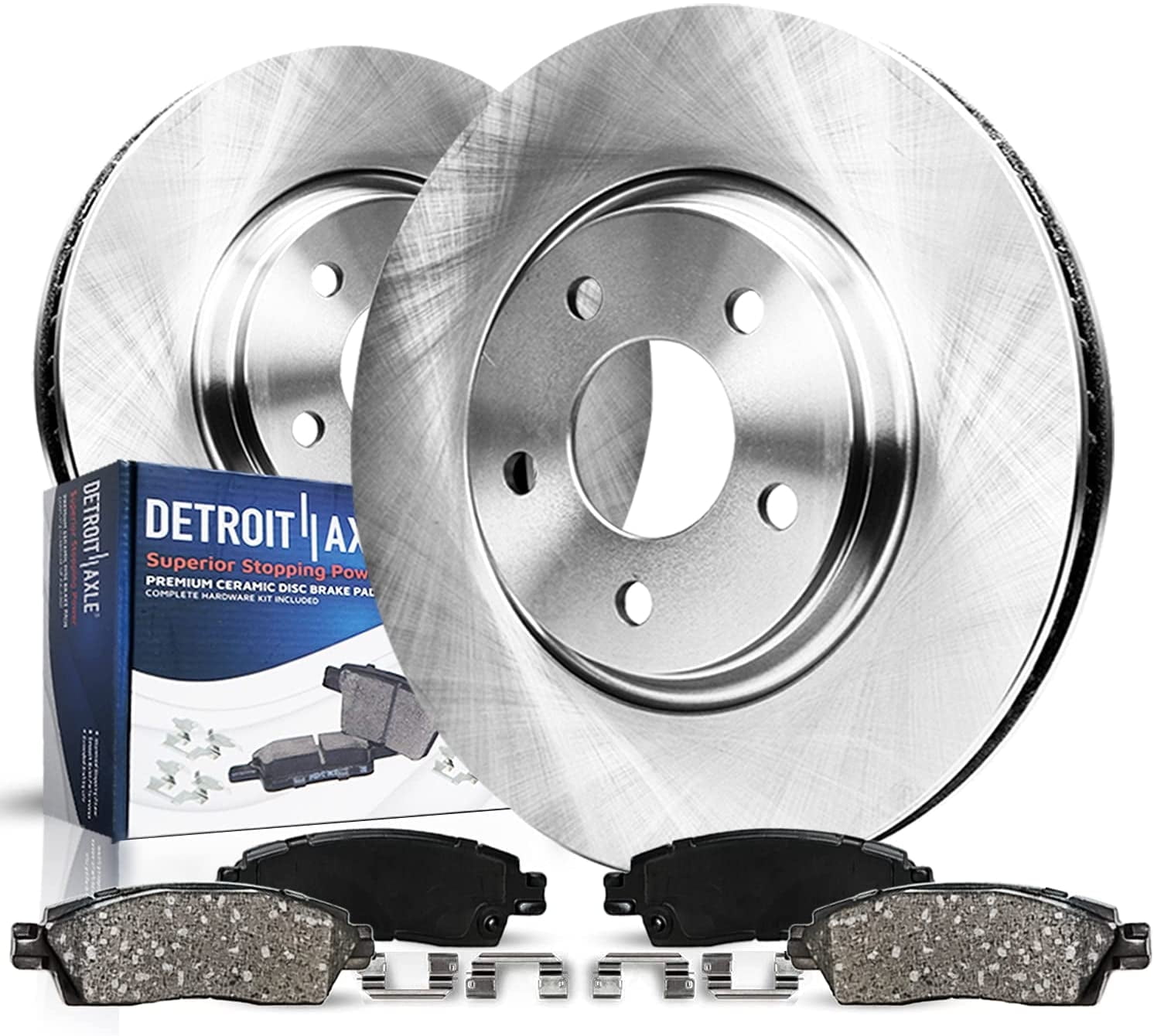 Detroit Axle - Rear Brake Kit for 2007 2008 2009 2010 Ford Edge Lincoln ...