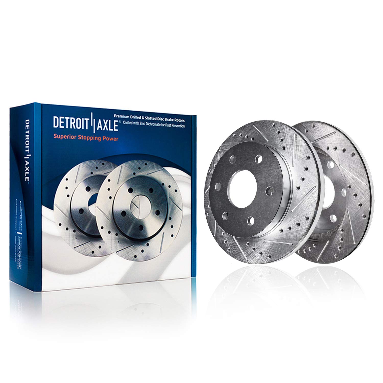Detroit Axle - Rear Brake Rotors for 19-23 Mercedes-Benz Sprinter 1500 ...