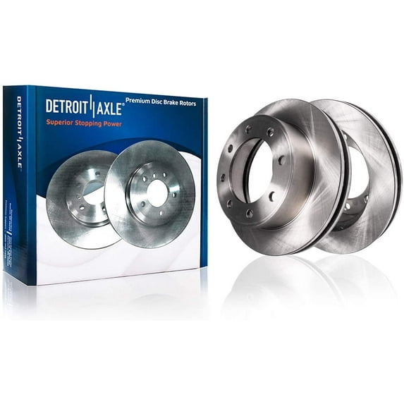 Detroit Axle - Rear Brake Rotors for 1999-2004 Ford F-250 F-350 Super ...