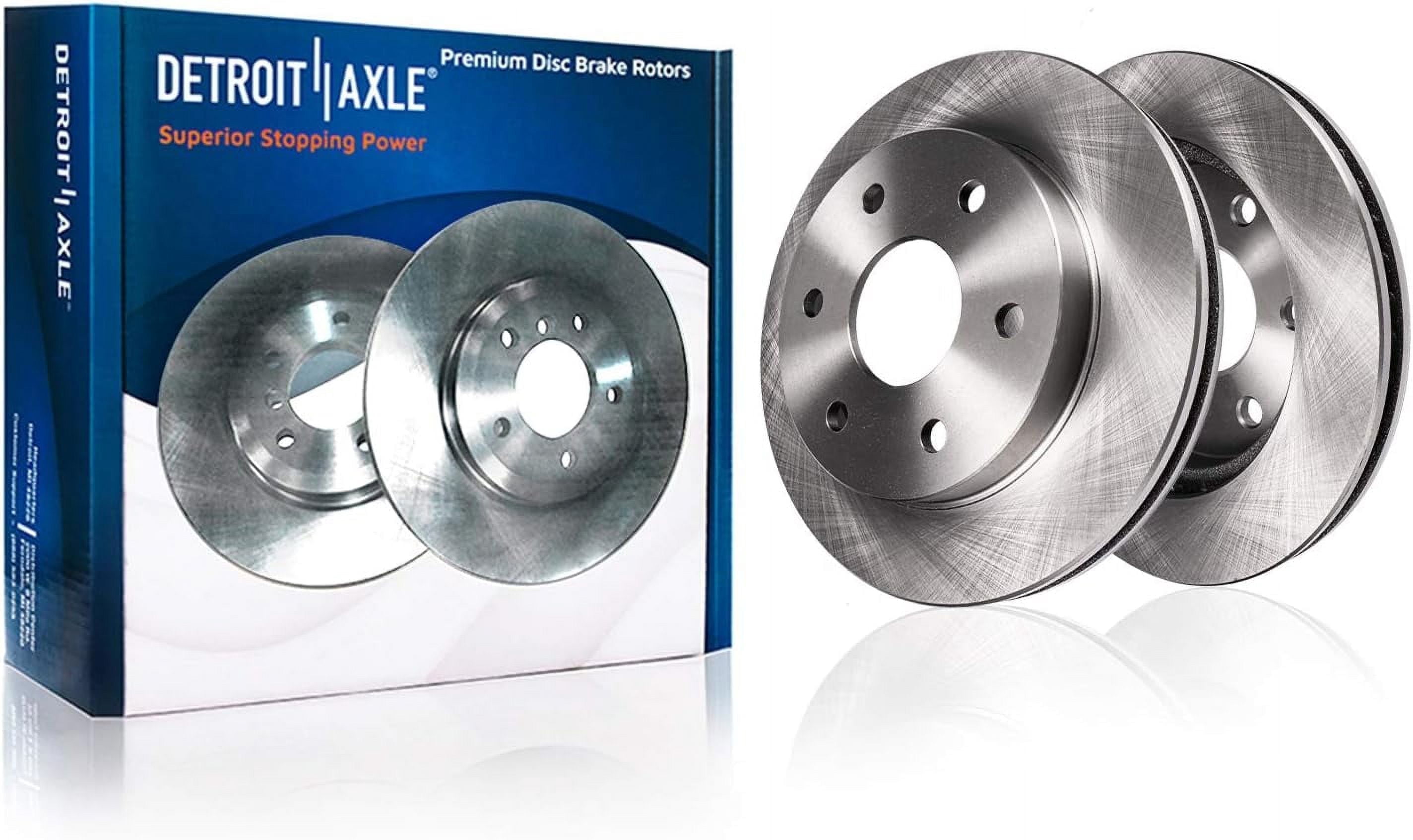 Detroit Axle - Rear Brake Rotors for Cadillac Escalade ESV Chevrolet ...