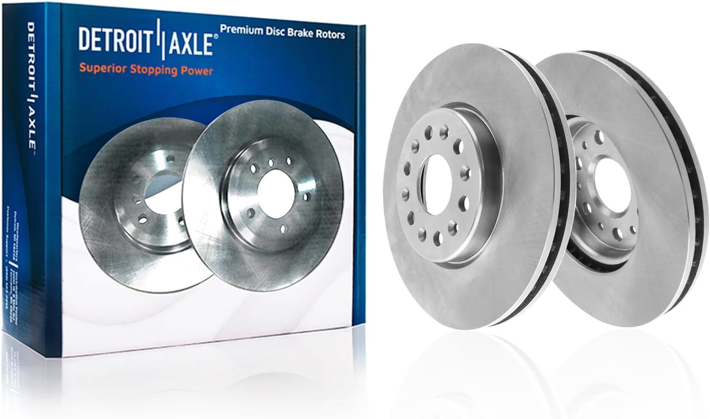 Detroit Axle - Rear Brake Rotors for Toyota Sequoia Tundra Lexus LX600 ...