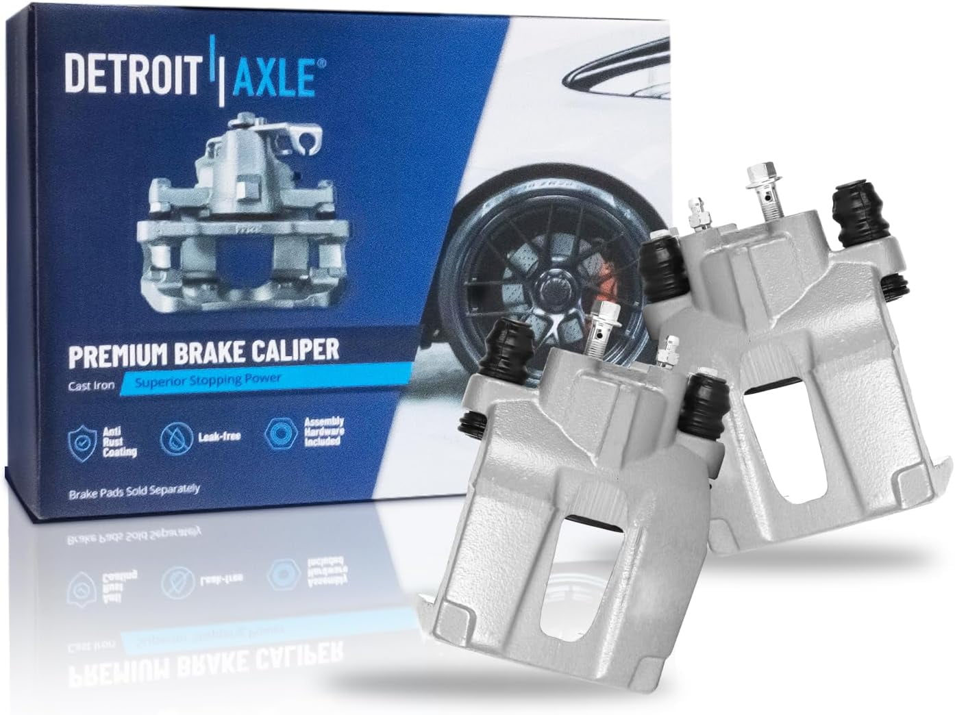 Detroit Axle - Rear Disc Brake Calipers Replacement for 2005 2006 2007 ...