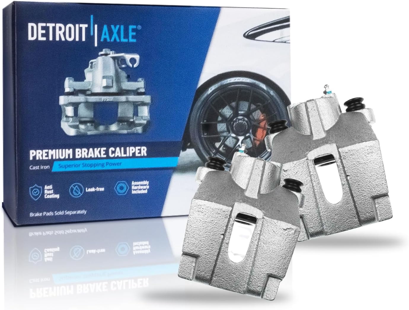 Detroit Axle - Rear Disc Brake Calipers Replacement for Ford Crown ...