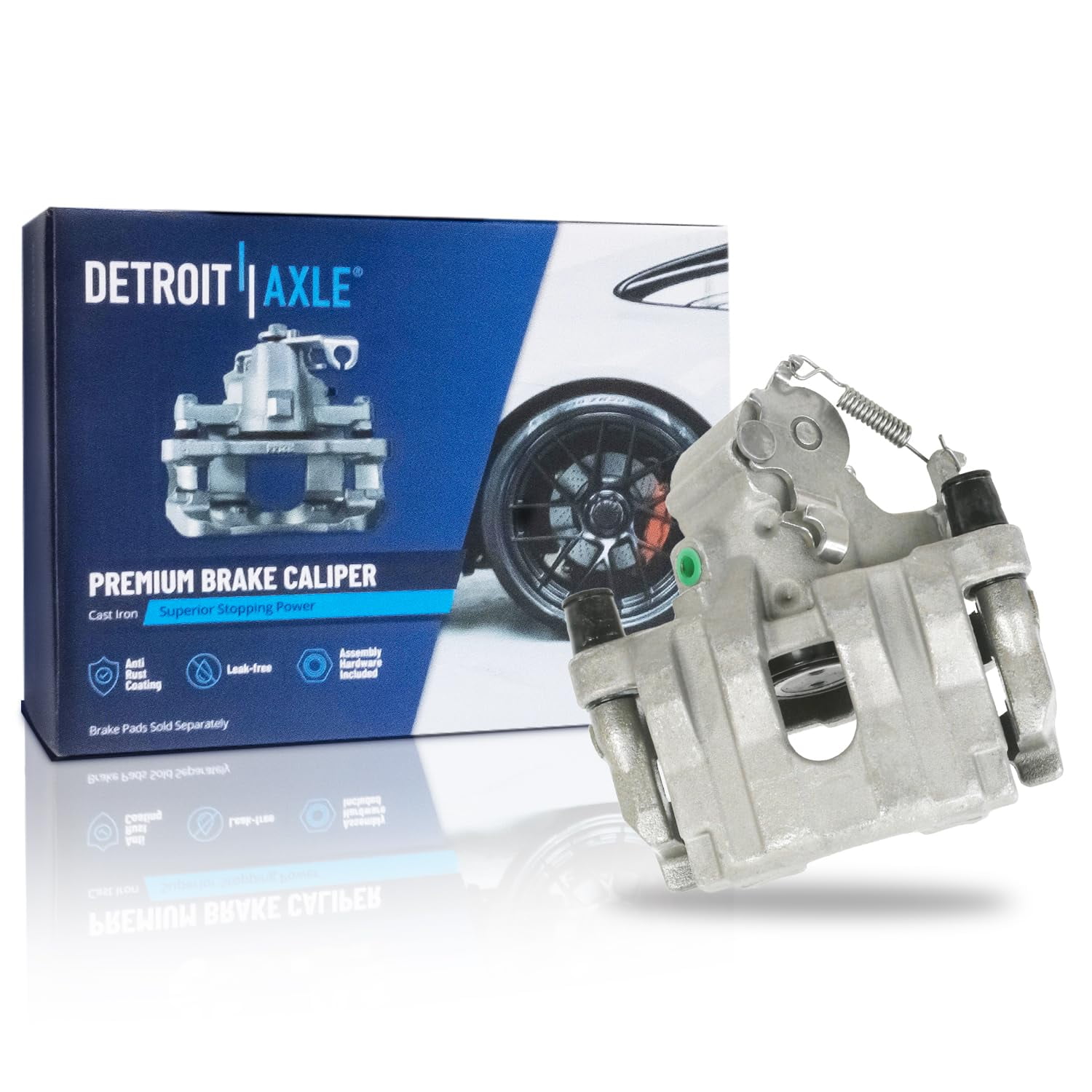 Detroit Axle - Rear Left Brake Caliper for 2006-2009 Pontiac Solstice ...