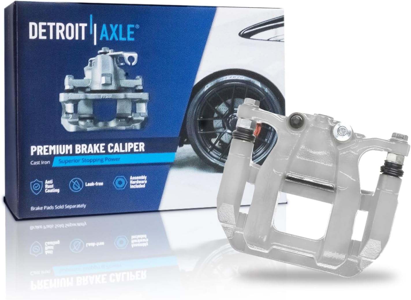 Detroit Axle - Rear Left Brake Caliper for Chevy Blazer Traverse GMC ...