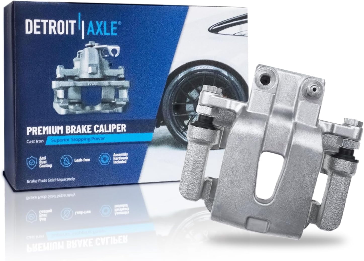 Detroit Axle - Rear Left Brake Caliper for Chrysler 300 Dodge Charger ...