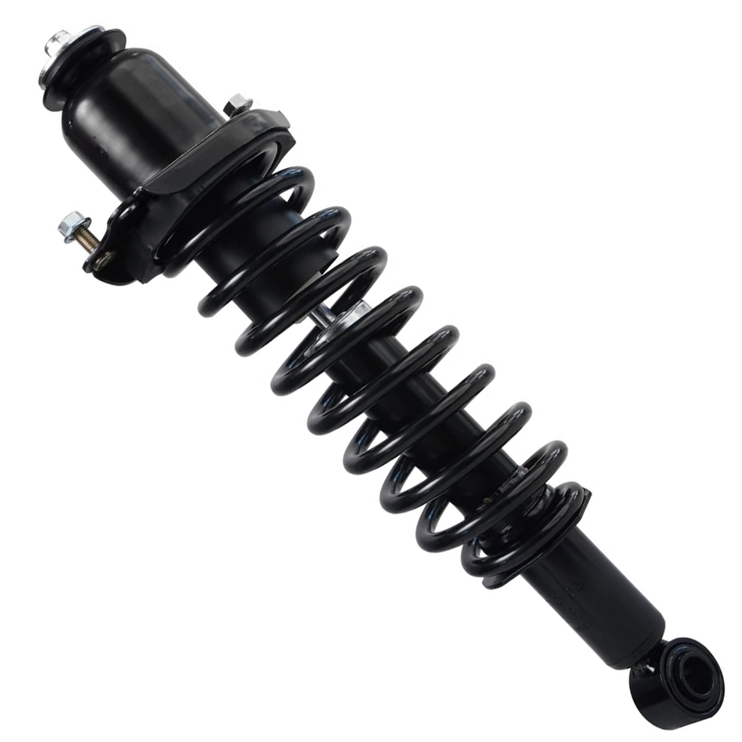 Detroit Axle - Rear Left Strut w/Coil Spring Assembly Replacement for ...