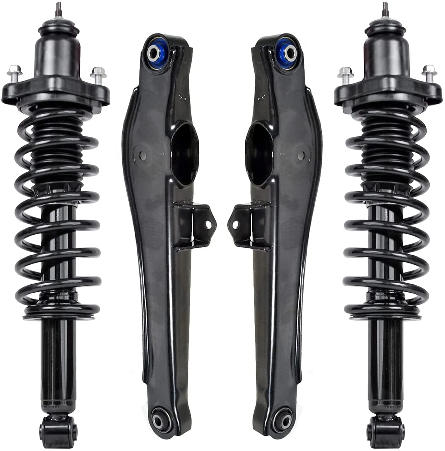 Detroit Axle - Rear 4pc End Suspension Kit for 2007-2012 Dodge Caliber ...