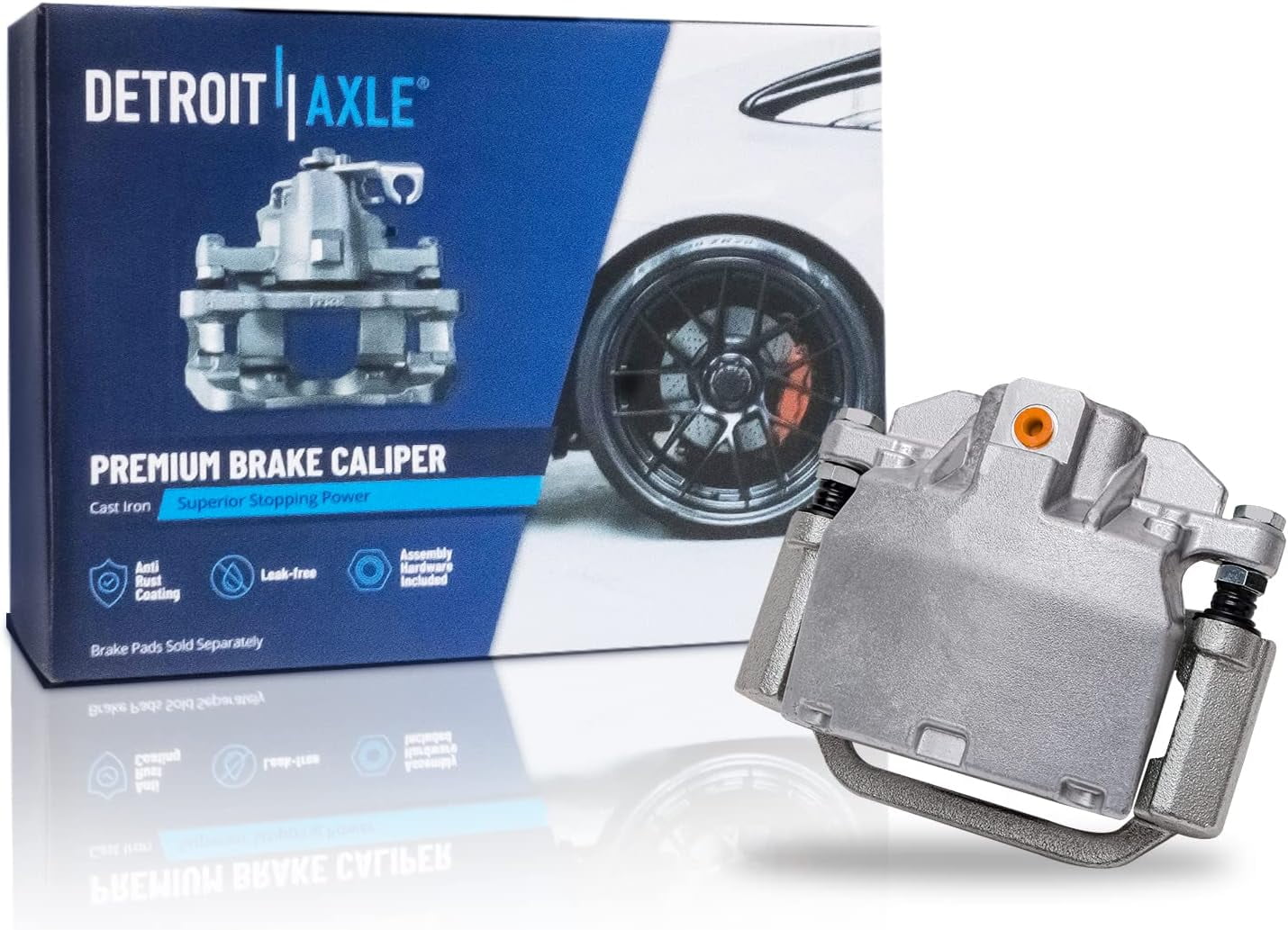 Detroit Axle - Rear Right Brake Caliper for Chevrolet GMC Silverado ...