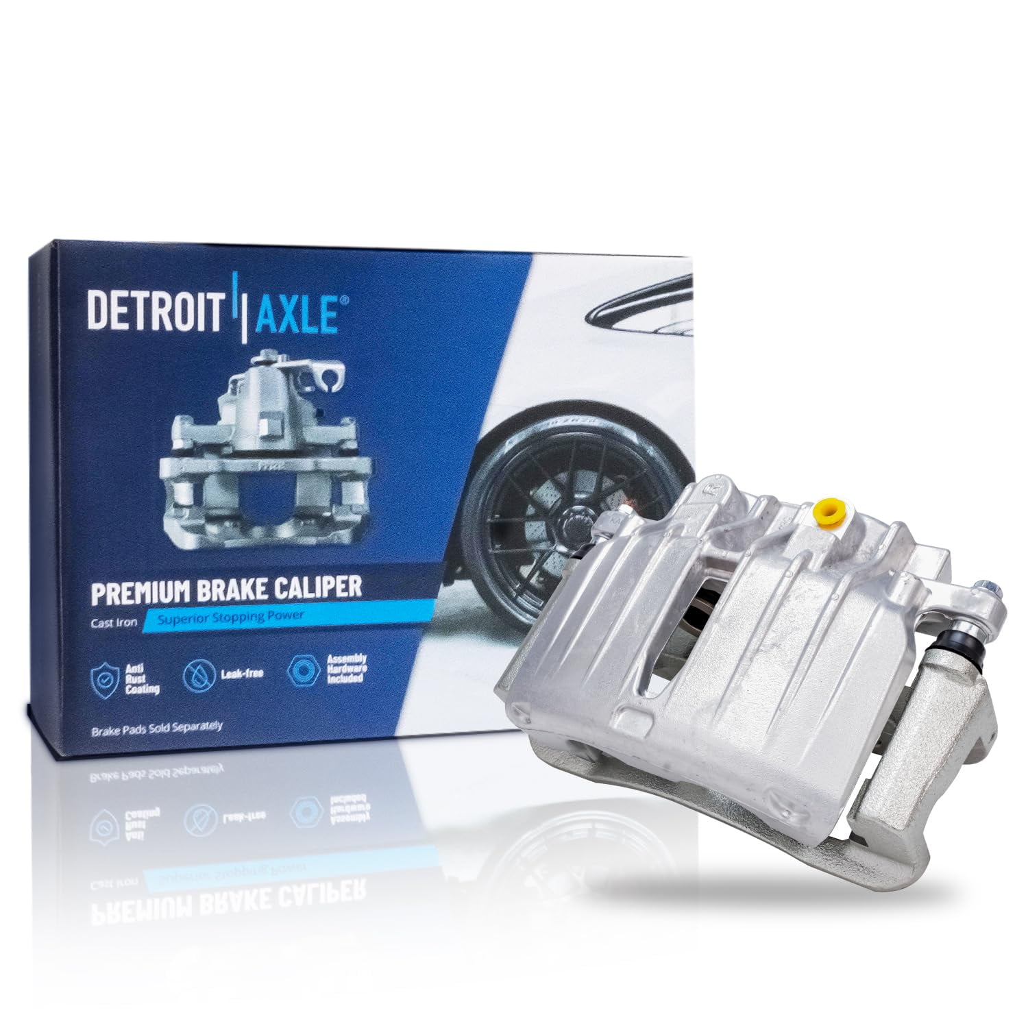 Detroit Axle - Rear Right Brake Caliper for Chevrolet GMC Silverado ...