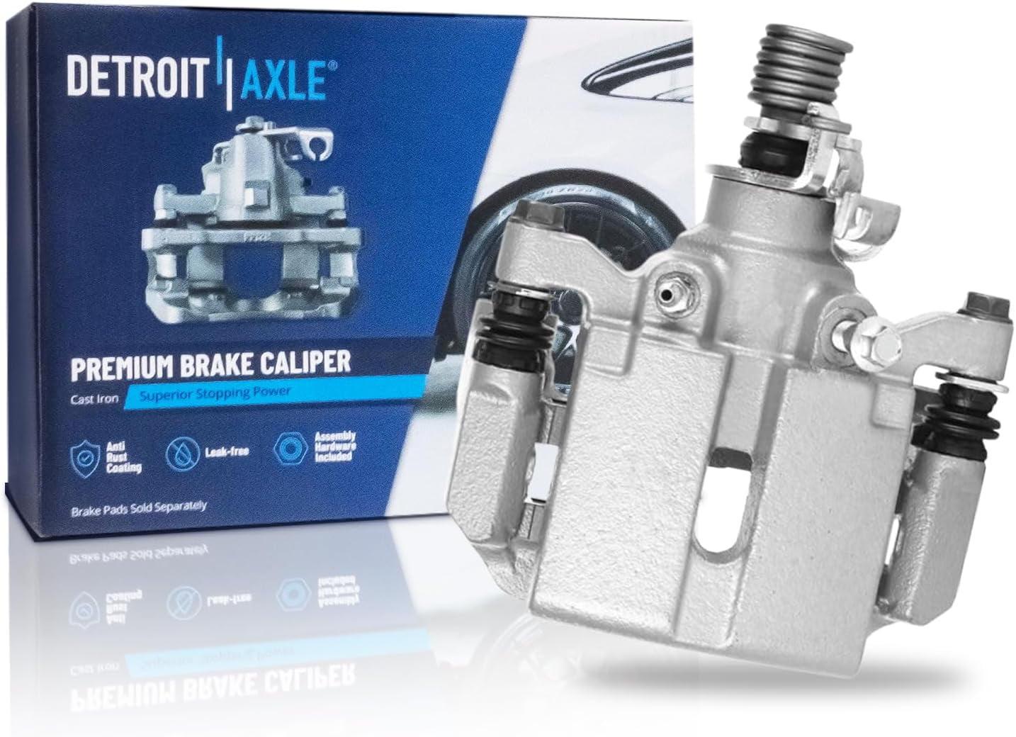 Detroit Axle - Rear Right Brake Caliper for Chevy Impala Buick Century ...