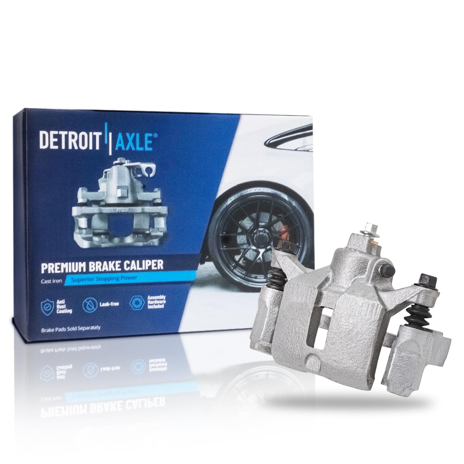 Detroit Axle - Rear Right Brake Caliper for Chevy Impala Pontiac Grand ...